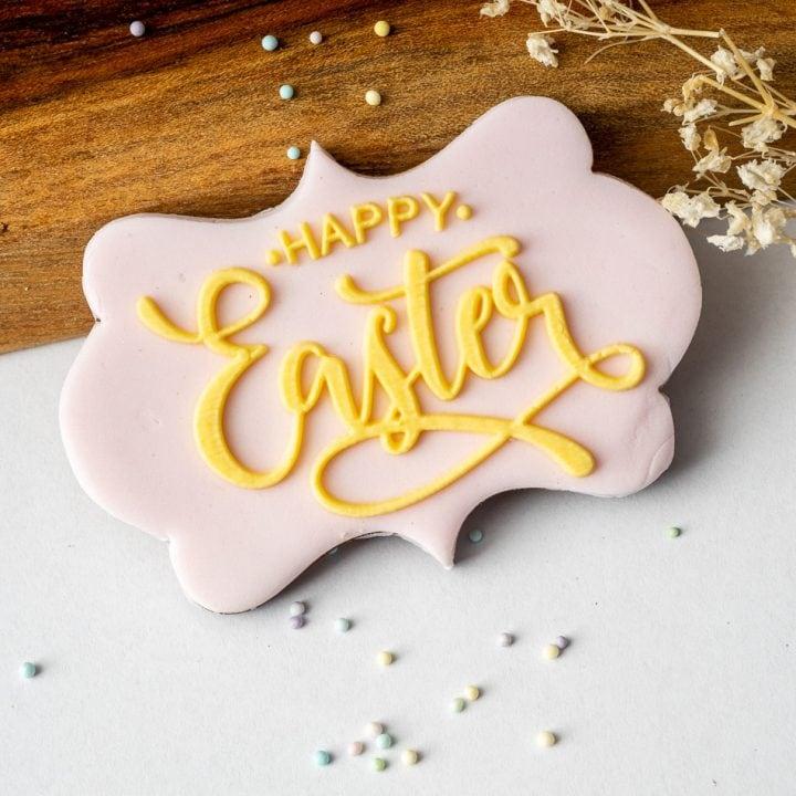 Happy Easter Cookie Stamp, Australian Made, High Quality - Cookie ...